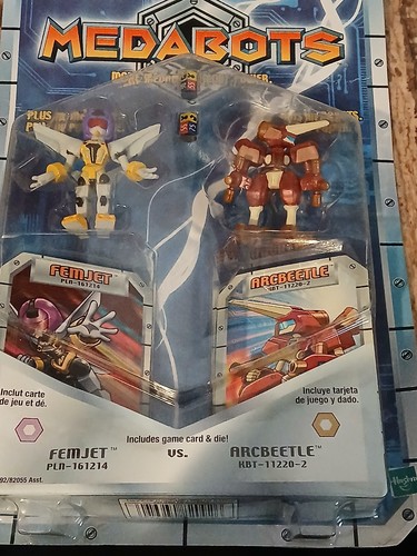 MEDABOTS- FEMJET VS. ARCBEETLE(brand new) | eBay