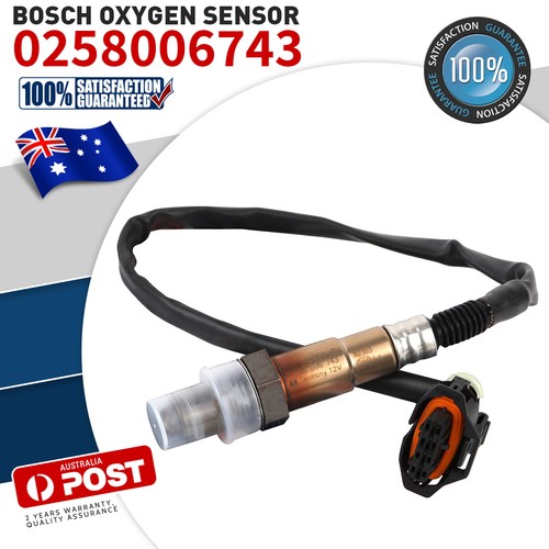 BOSCH 0258006743 O2 Oxygen Sensor For Holden Commodore VX Sedan 3.8 i ...