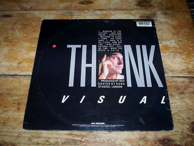 THE KINKS / Ray Davies ( THINK VISUAL ) ORIG 1986 VINYL MCA Records ...