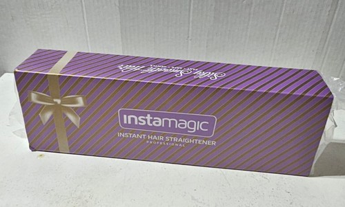 INSTAMAGIC Instant Hair Straightener Brush Professional Temperature Settings LCD | eBay