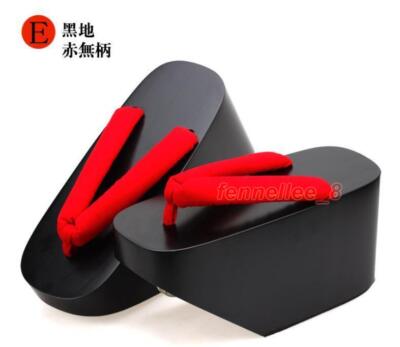 Womens Maiko Geisha Kagamine Len Japanese Okobo Geta Clog Kimono ...