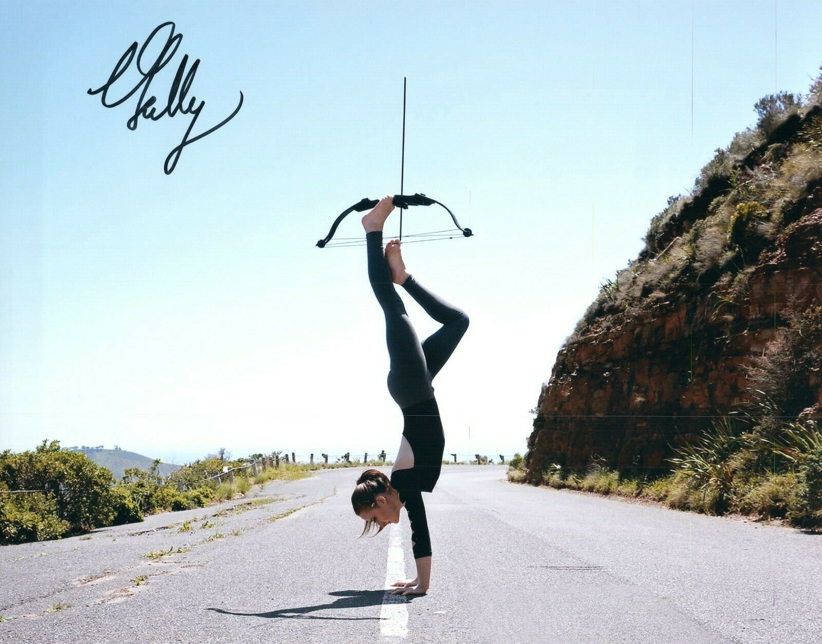 Orissa Kelly Signed 8x10 Photo #265 Archery Contortionist Britain's Got ...