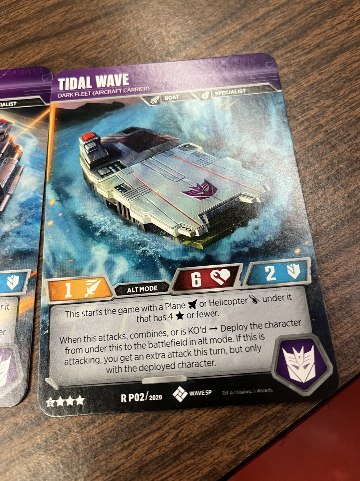 Transformers TCG Promo Jumbo Tidal Wave 3 Card Set R P02 P03 and P04 | eBay