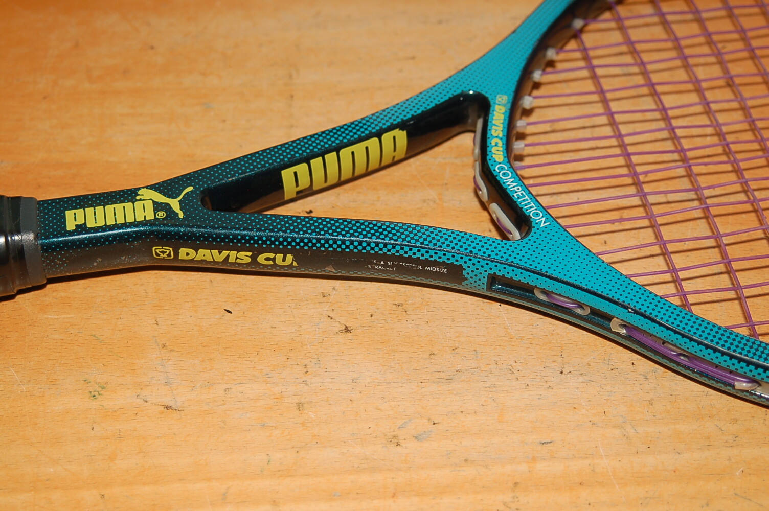 RARE Puma Davis Cup Finalist Competition Puma Boris Becker 4 1/4 | eBay