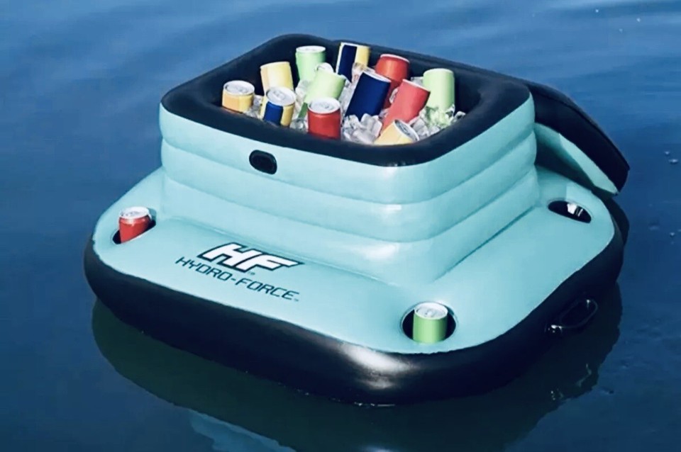 Bestway Dark blue Hydro-Force Glacial Sport Inflatable Floating 13 Gal ...