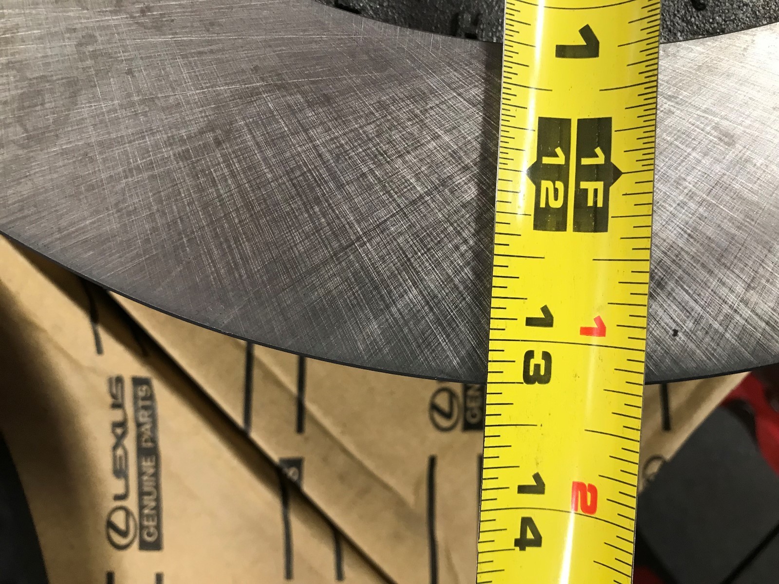 2003-2009 TOYOTA 4RUNNER GENUINE OEM NEW FRONT BRAKE ROTORS 4351260151 ...