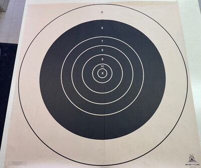 Official NRA MR-1 F-Class 600 Yard High Power Rifle Target, 49" x 49 ...