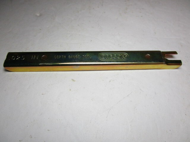 Oregon Chainsaw 22290 Chain Raker Depth Gauge Tool .025 IN End Drop | eBay