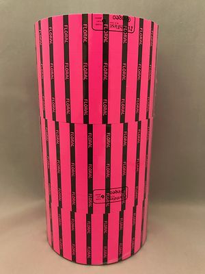 MONARCH 1131 "FLORAL" PINK LABELS (8 ROLLS) - 900222 | eBay