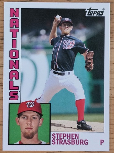 2012 Topps Archives Stephen Strasburg Washington Nationals #151 2nd ...