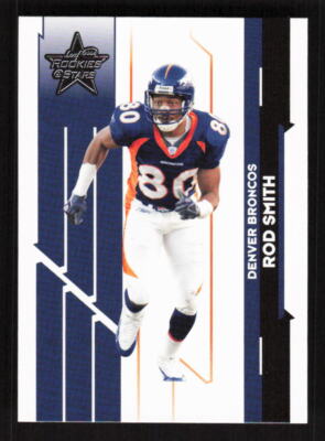 2006 Leaf Rookies & Stars #33 Rod Smith Denver Broncos | eBay