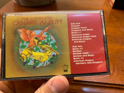 Vintage 1985 The Complete Canary Album Bird Training Choppers Warblers ...