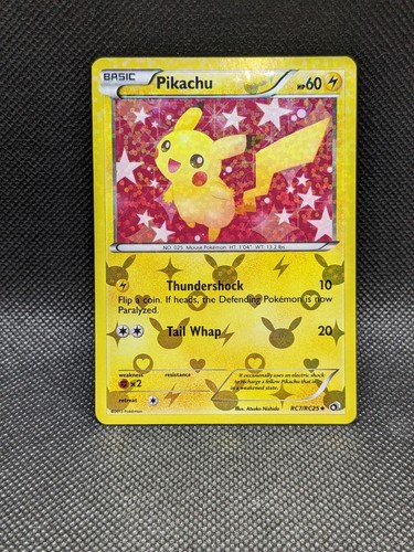PIKACHU RC7/RC25 Legendary Treasures Reverse Holo Pokemon Card Near ...