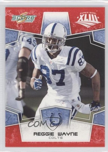 2008 Score Factory Set Red Reggie Wayne #130 | eBay