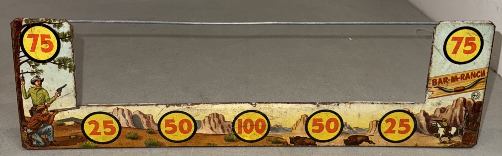 Vintage Marx Western Target Game Bar-M-Ranch | eBay