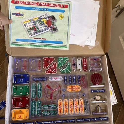 LOT 6 Set 300 - Elenco Snap Circuits Electronic Kit UNTESTED See Desc ...
