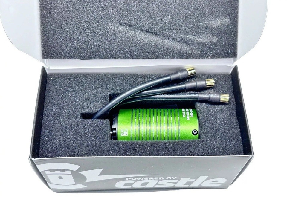 Castle Creations 1512-2650KV 4-Pole Sensored Brushless Motor 1:8, 1:10 ...