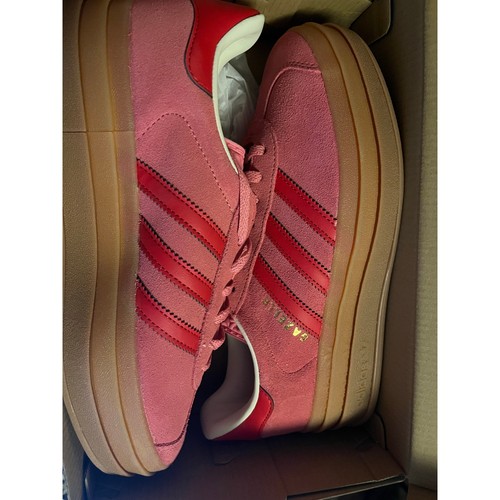 NEW ADIDAS ORIGINALS Gazelle Bold J Youth Size 6.5 JQ7407 | eBay