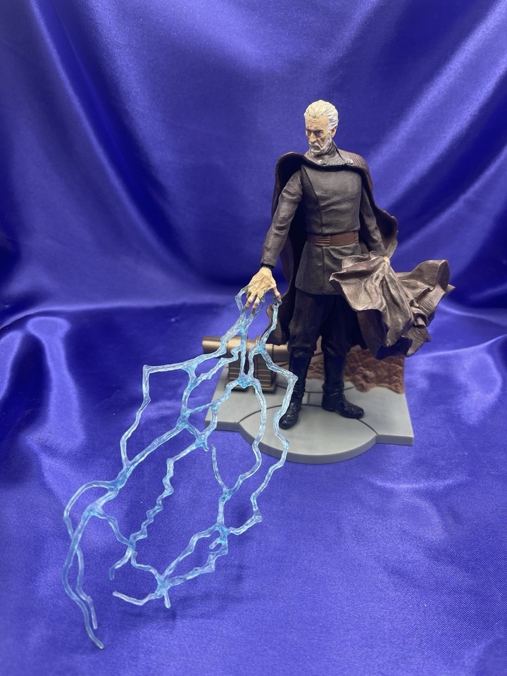 Hasbro Star Wars Unleashed - Count Dooku - Statue Action Figure Loose ...