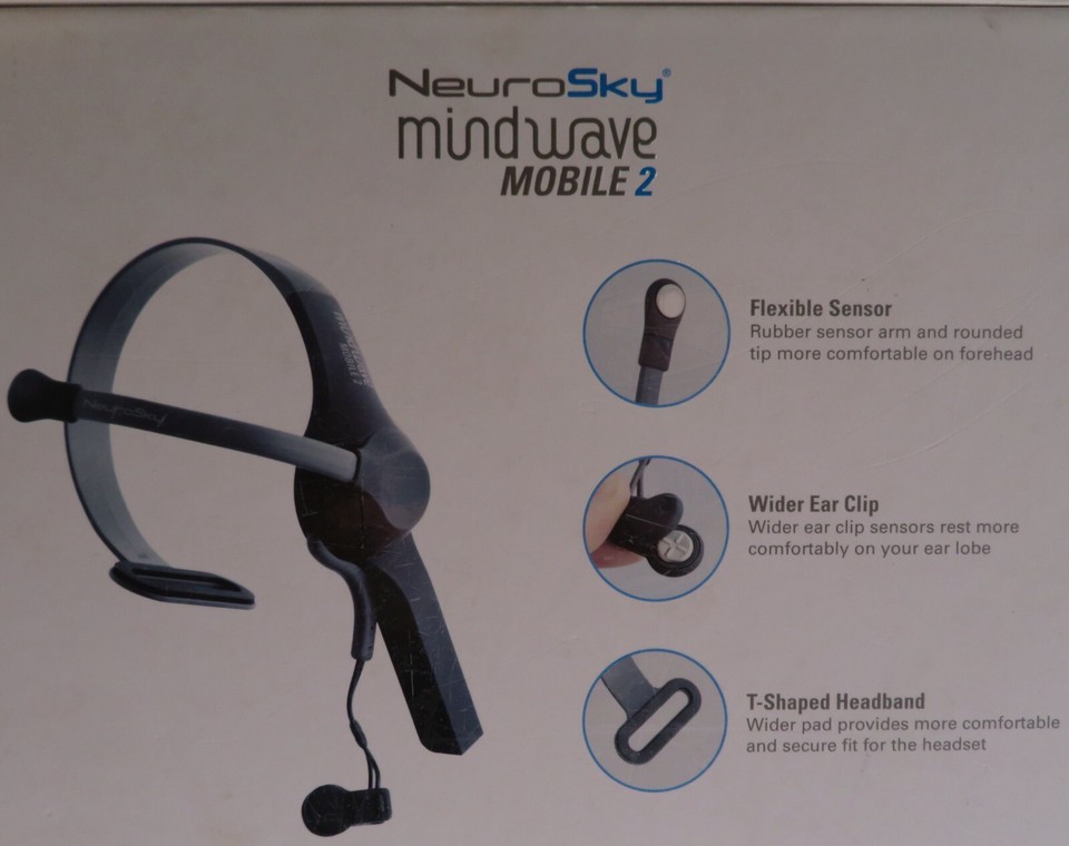 NeuroSky MindWave Mobile 2 Sensing Headset Brainwave Starter Kit | eBay