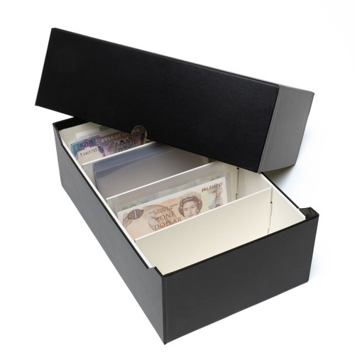 Archive Box LOGIC for 500 Banknotes, Black (368381) | eBay