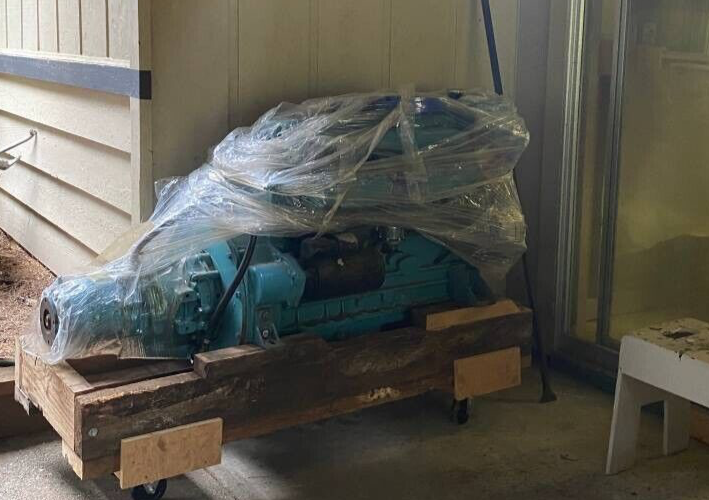 REBUILT Perkins 6-354 Natural Marine Diesel 135 HP BORG WARNER 1.91 | eBay