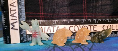 LOT - Guiron Baltan Gamera Ultraman - Clear Mini Figures - Daie ...