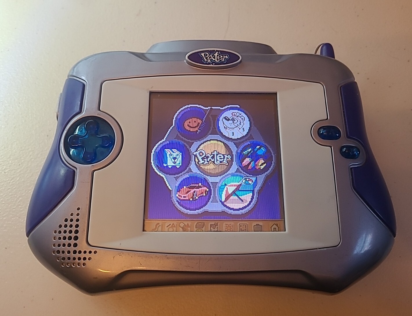 Vintage 2005 Fisher Pixter Multi Media Handheld System H4651 4 Games ...