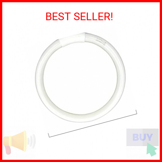 (2pack) 4.75’’ T4 Type 12W 6400K Circular Bulb Replacement for ...