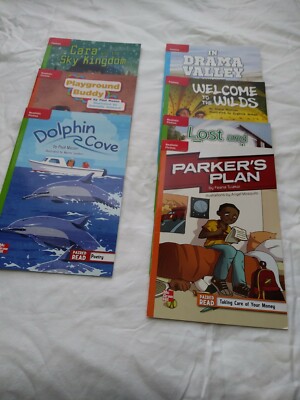 McGraw-Hill Treasures Grade 4 ,5 Reading Practice 4&5 Books Set Home ...