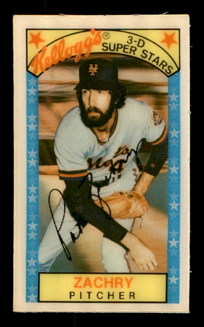 1979 Kelloggs Baseball #8 Pat Zachry NM/MT *d2 | eBay