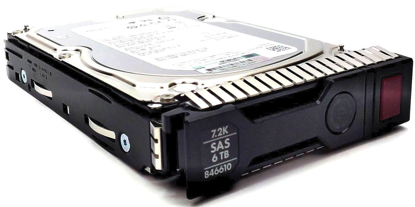 HPE Internal Hard Drive 6TB 7.2k SAS 3.5" HDD 12.0 Gbps 7200rpm ...