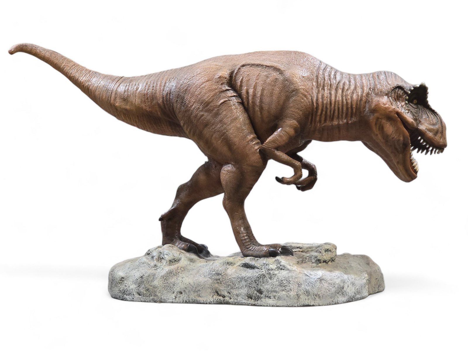 T-Rex Dinosaur Statue -Life Size10FT Long Jurassic Dino-Museum Quality ...