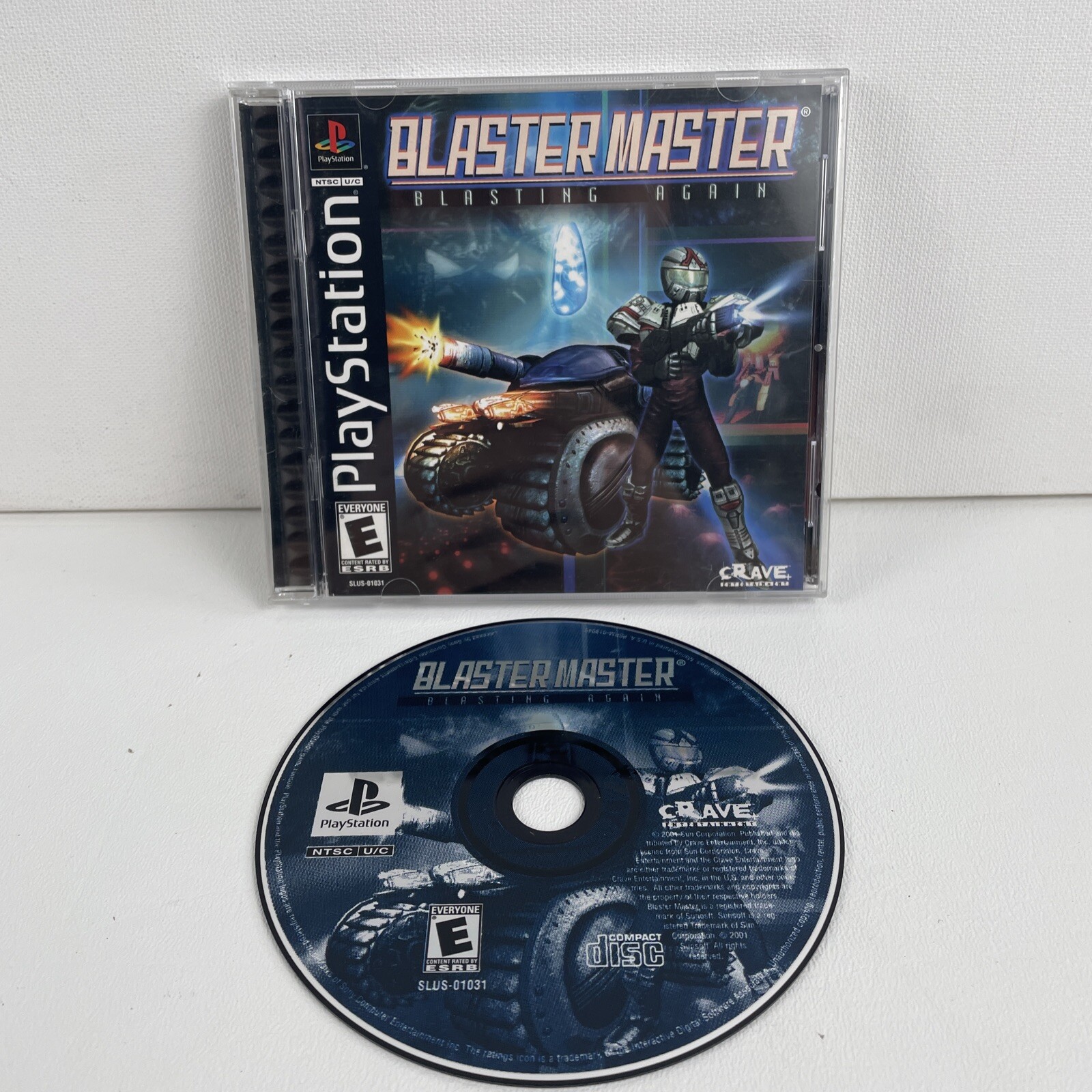 🔥Blaster Master: Blasting Again (Sony PlayStation 1 2001) Complete CIB ...