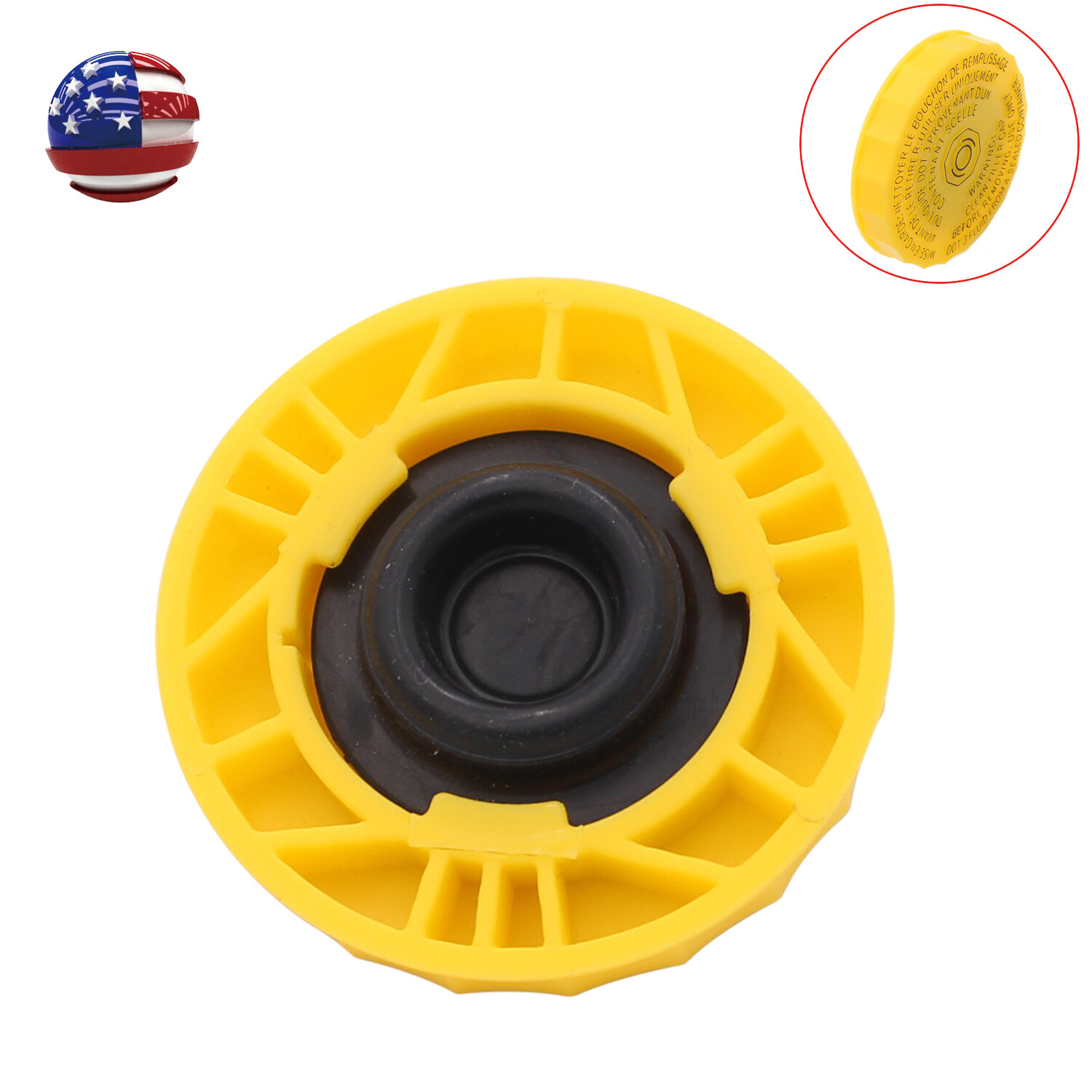 Master Cylinder Reservoir Cap 68211910AB Fit for Cherokee Compass ...