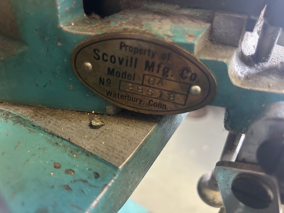 Scovill Fasteners GA Automatic Snap Button Machine Press | eBay