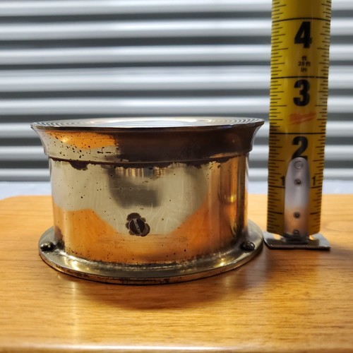 Vintage Salem Ships Bell Clock & Barometer Set W/ Key Nautical Brass ...