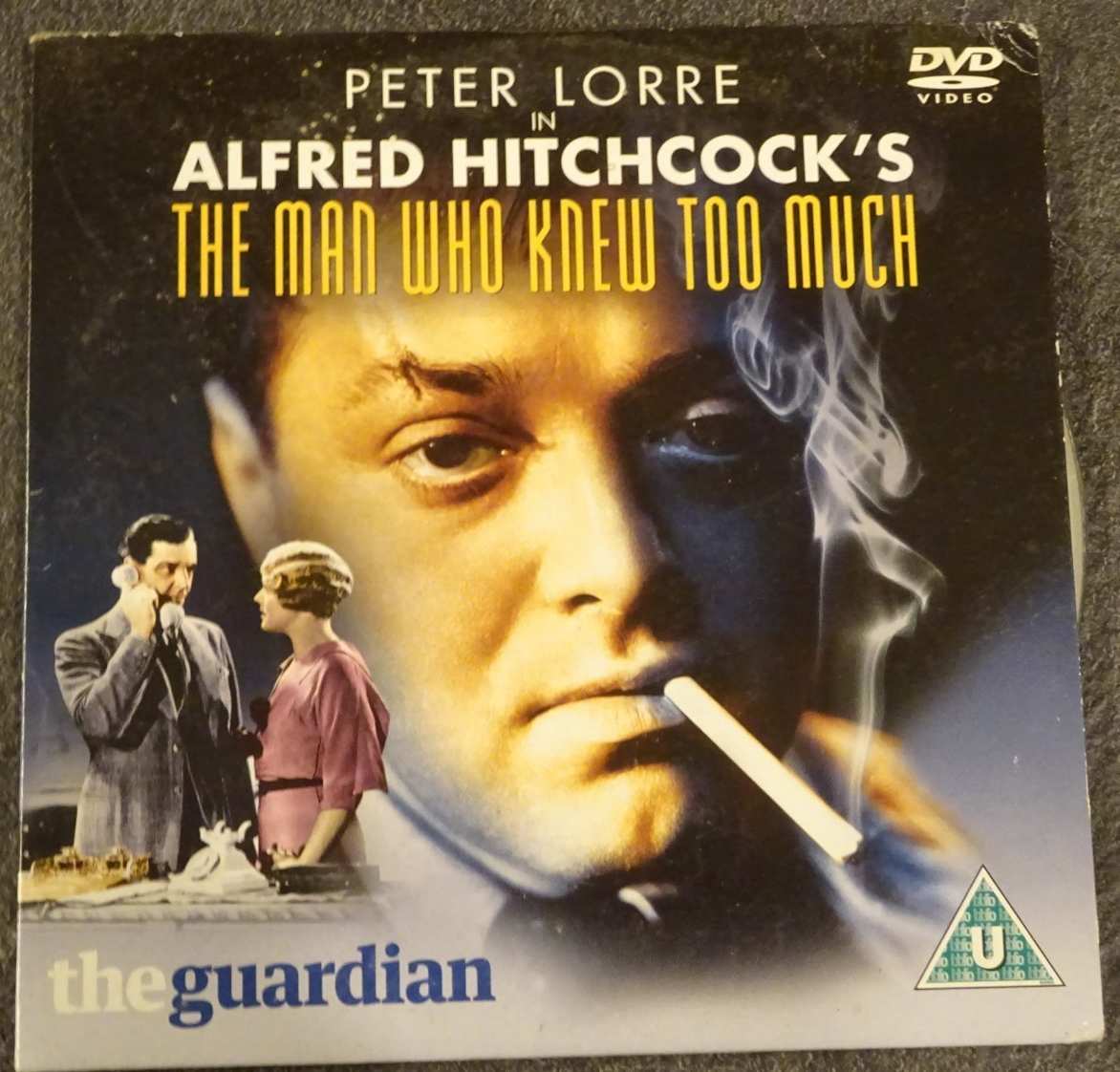 'The Man Who knew Too Much' The Guardian DVD Hitchcock Peter Lorre ...