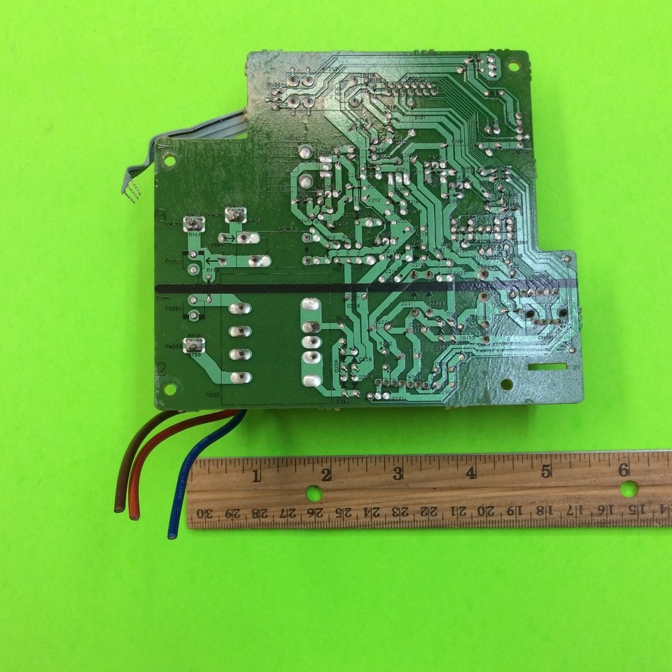 JVC RX-6042S Receiver Stereo Amplifier Assy Main Power Board LVA10209 ...