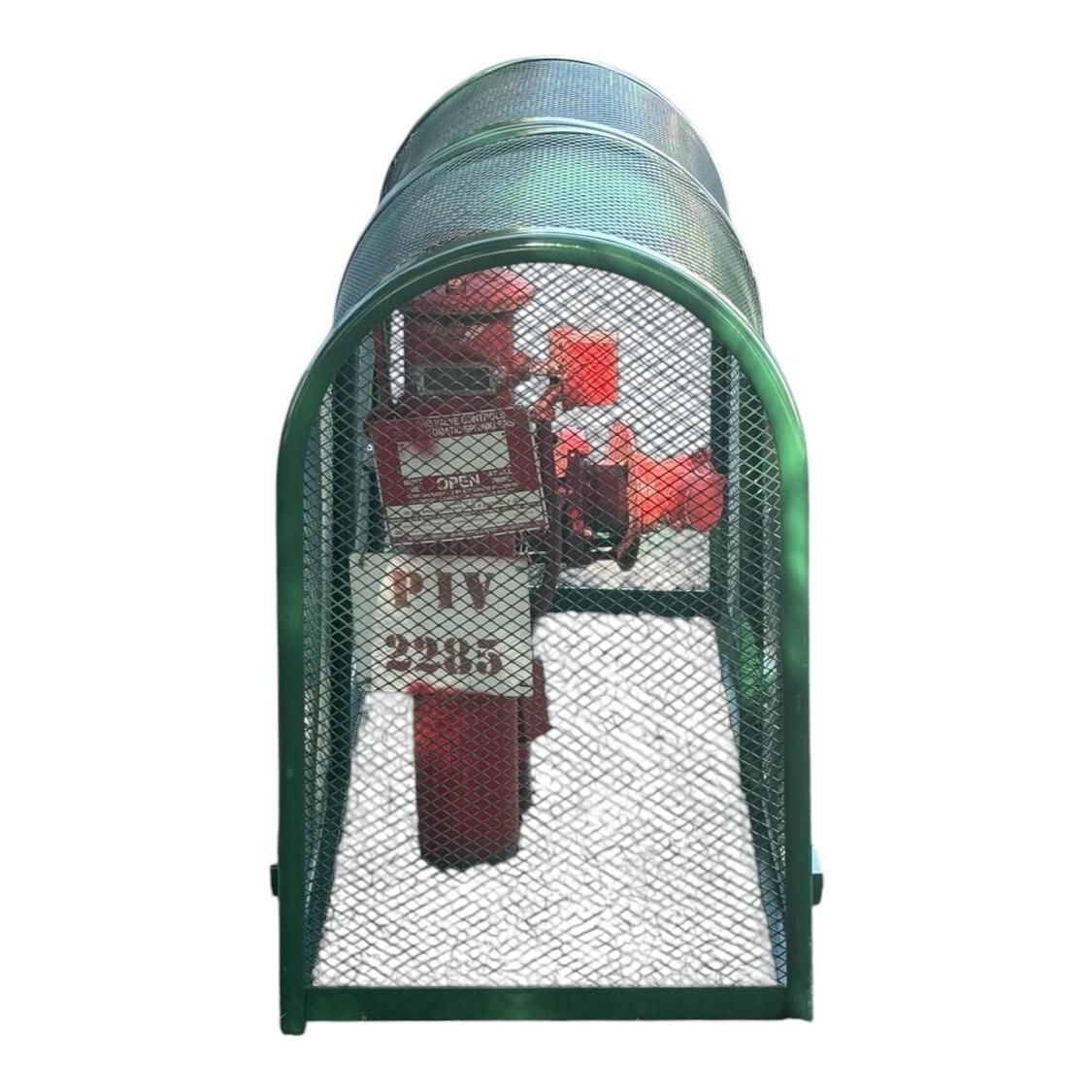 66"x24"x40" Backflow Security Cage – Backflow Enclosure (Green ...
