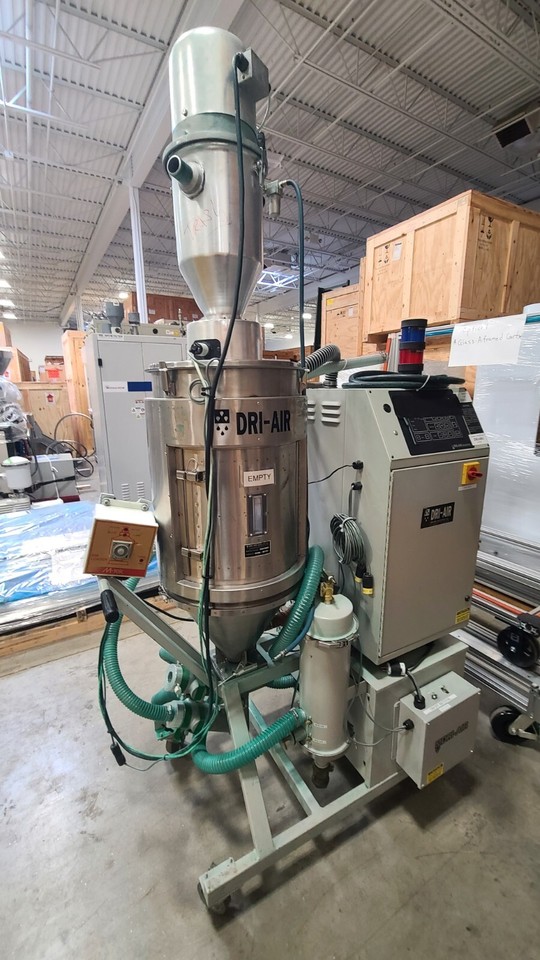 Dri Air HDP-3 Plastics Dryer 100 lb. Hopper RH100 Injection Molding ...