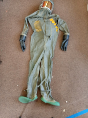 Fyprel Butyl Rubber Hazmat total enclosure Fire Suit set | eBay