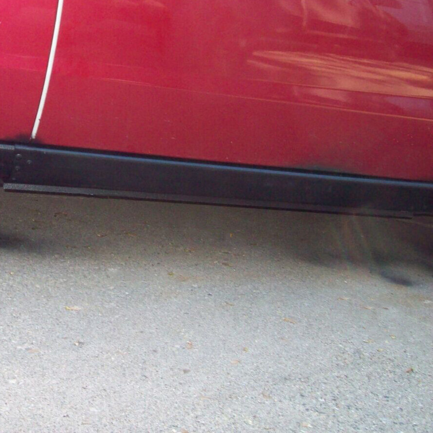 For Ford Focus 4 door 2008-2011 2010 Slip-on Rocker Panels Left+Right ...