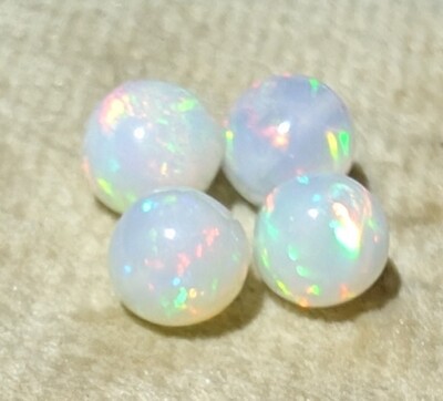 Welo Opal Spherical Gemstone Beads - Drilled Ball Shape 4xpcs | eBay