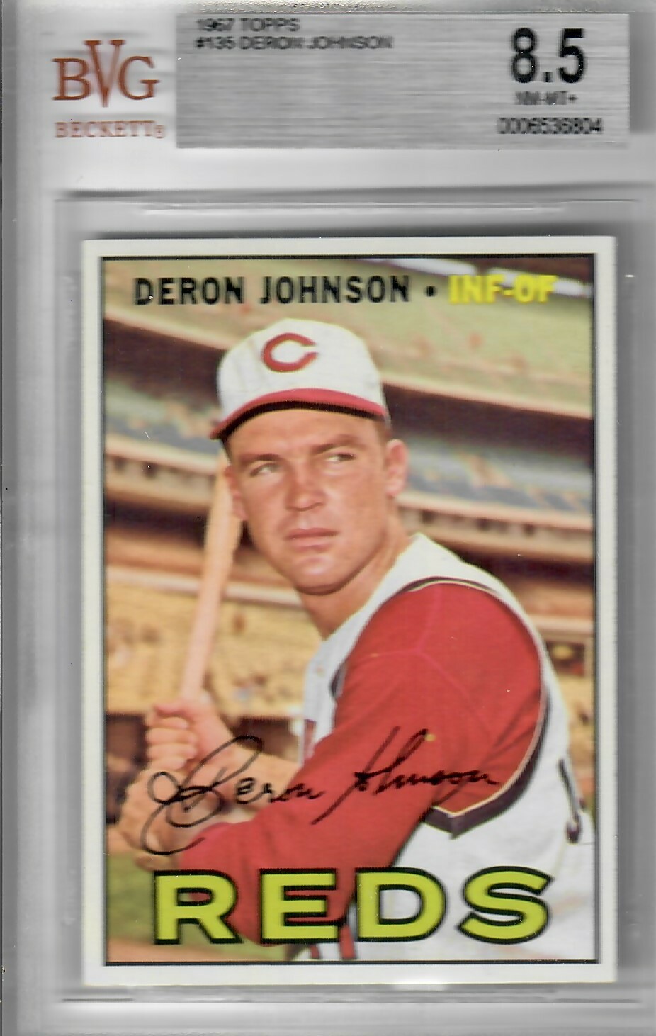 1967 Topps - #135 Deron Johnson for sale online | eBay