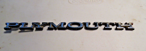 MoPar Plymouth Barracuda Cuda Stick On Hood Emblem OEM | eBay