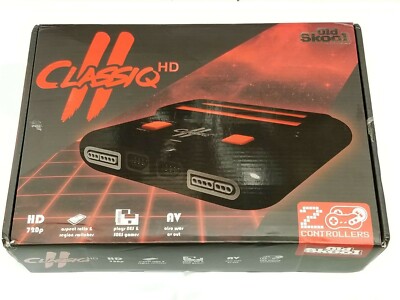 Classiq 2 HD 720p Twin Video Game System Black/Red for SNES/NES *OLD ...