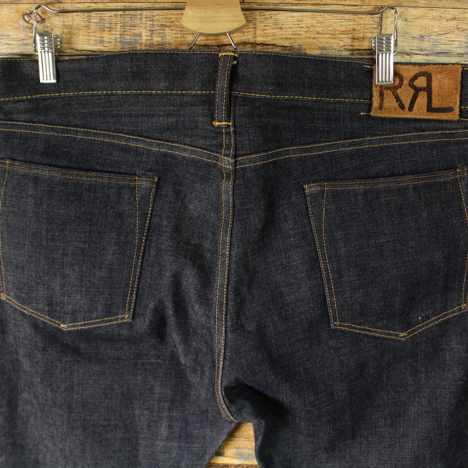 Ralph Lauren RRL Japanese Selvedge Denim Jeans Slim F… - Gem