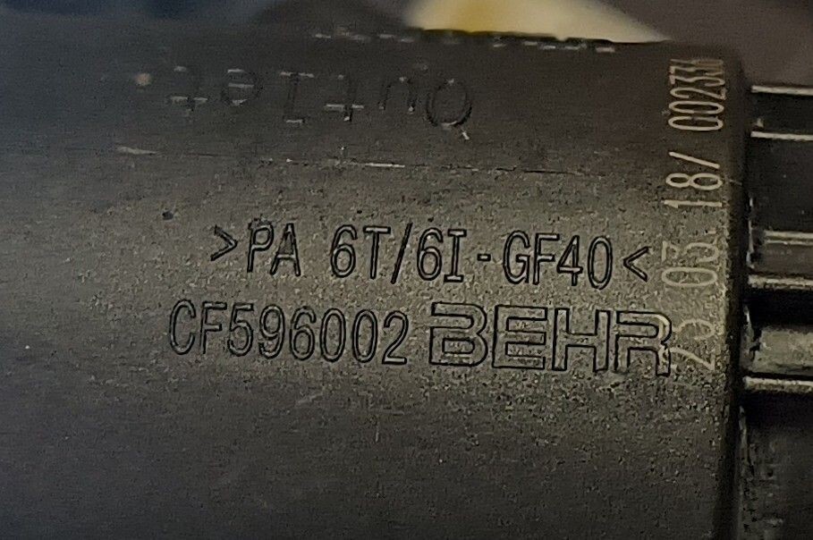 PACCAR KENWORTH PETERBILT CF596001 VALVE-BYPASS BEHR CF596001 PACCAR ...