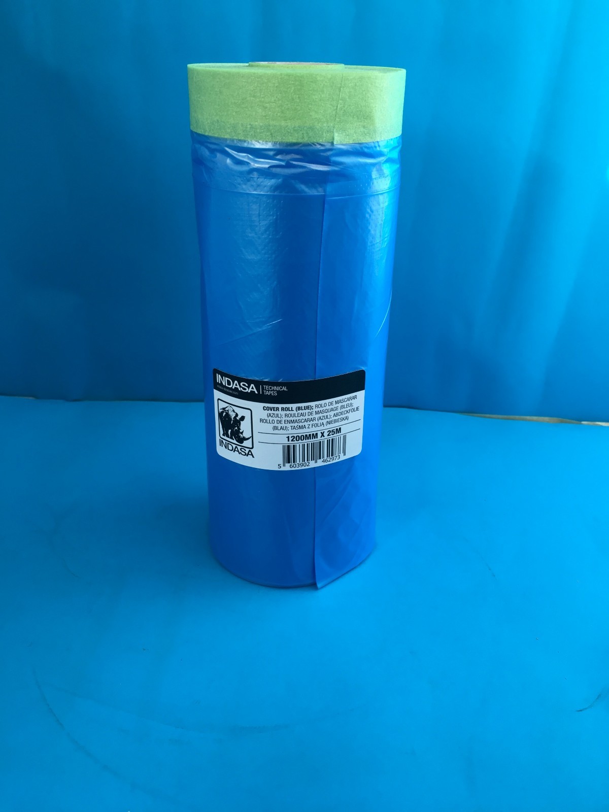 Masking Tape Poly Film Sheet Pull Down Pre folded 25m Roll Indasa Smart ...